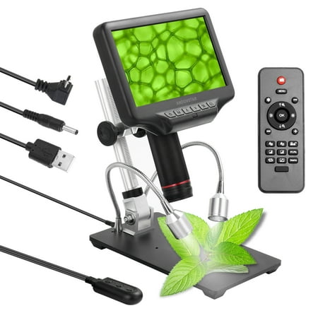Andonstar AD407 7 Inch Screen 3D Digital Microscope 270X 1080P ...