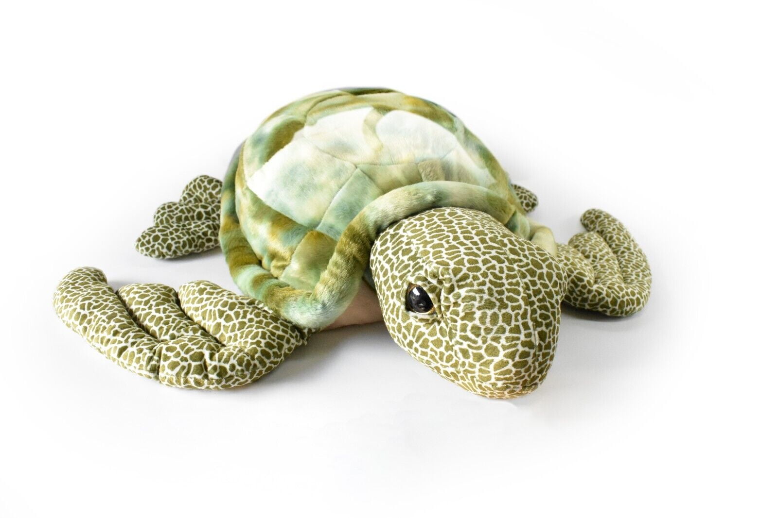 Sea Turtle, Green, Large Cute Plush Stuffed Animal, Realistic Toy 26 ...
