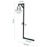 Deer Hoist for Truck Hitch, 400 LBS Load Capacity Deer Hanger for ...