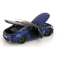 NZG 2023 Mercedes Benz AMG GT63 Coupe (C192) Matte Spectral Blue 1:18 ...