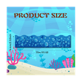 20M Blue Bulletin Board Borders Stickers Bubble Pattern Bulletin Board ...