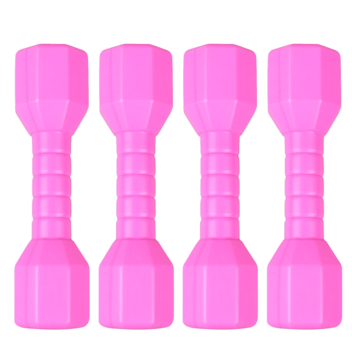 NUOLUX 4pcs Children Octagonal Dumbell Outdoor Plastic Fitness ...