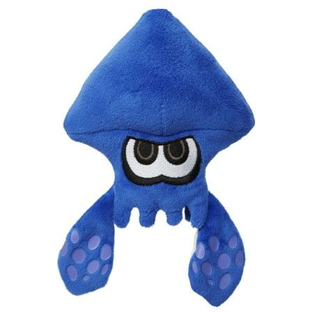 Splatoon Dark Blue Inkling Squid 9" Plush [Little Buddy] - Walmart.com