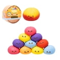 Gradation Dumpling Squishy Toys in Steamer Basket – Soft Kawaii Squeeze ...