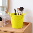 Bwiyojiz Metal Pen Holder, Iron Small Pen Bucket, Double Ear Flowerpot ...