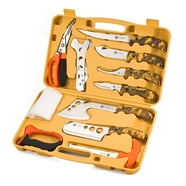 KNINE OUTDOORS Hunting Deer Knife Set Field Dressing Kit Portable ...