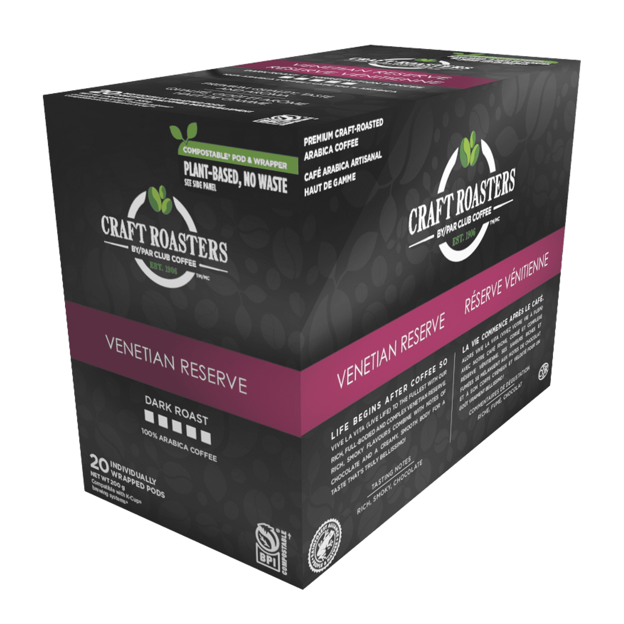 Click here for Club Coffee Craft Roasters Venetian Reserve - Dark... prices