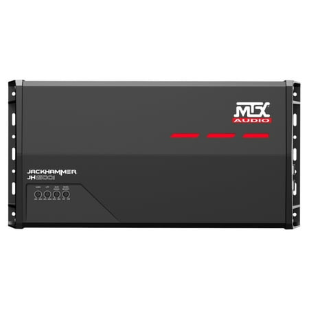 MTX Audio JH15001 1-CH Monoblock 1650W RMS @ 1-Ohm Class-D Car Stereo ...