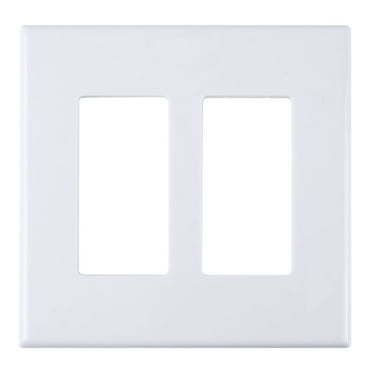 Construct Pro 12-Port Keystone Wall Plate with Screwless Face (Color ...