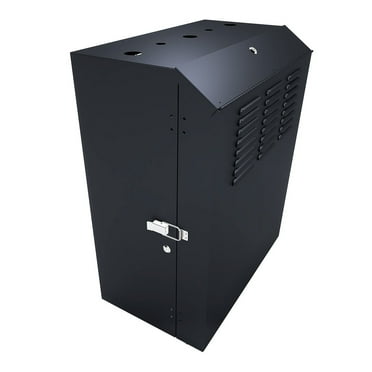 NavePoint 4U Vertical Server Rack Enclosure, Low Profile, 15.7" Deep ...