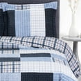 Royal Tradition Zoe Oversize Reversible Coverlet Quilt Set, Full/Queen ...