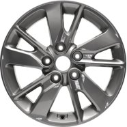 Kai 16 X 6.5 Reconditioned OEM Aluminum Alloy Wheel, All Painted Silver ...