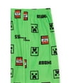 Minecraft Boys Long Sleeve Top and Pants, 2-Piece Pajama Set, Sizes 4 ...