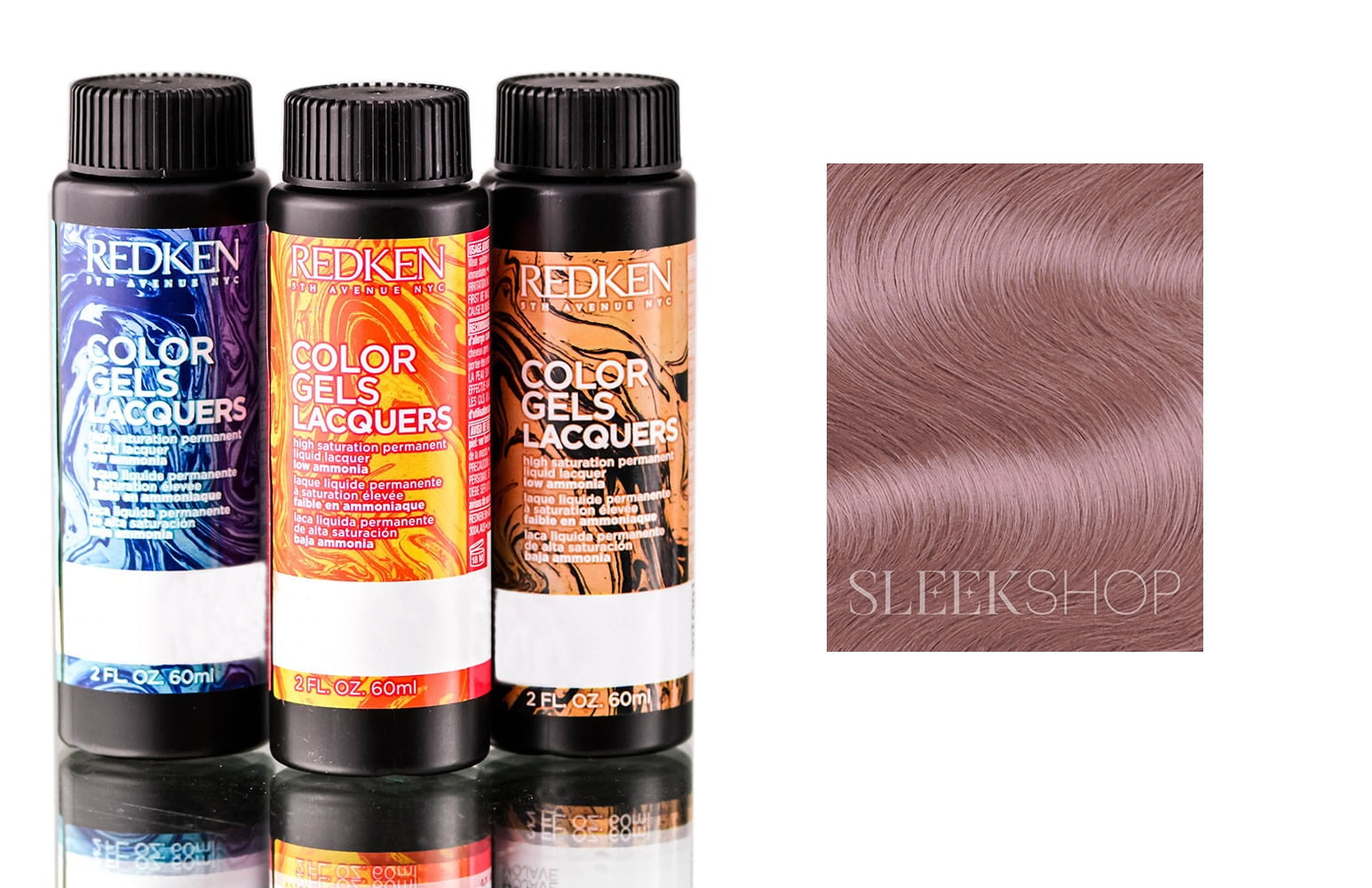 Redken Color Gel Lacquers (2 oz) - 6VRo Mauve Rose - Walmart.com