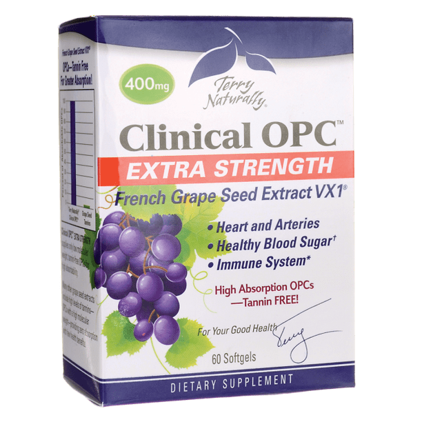 EuroPharma - Terry Naturally Clinical OPC Extra Strength 400 mg. - 60 ...