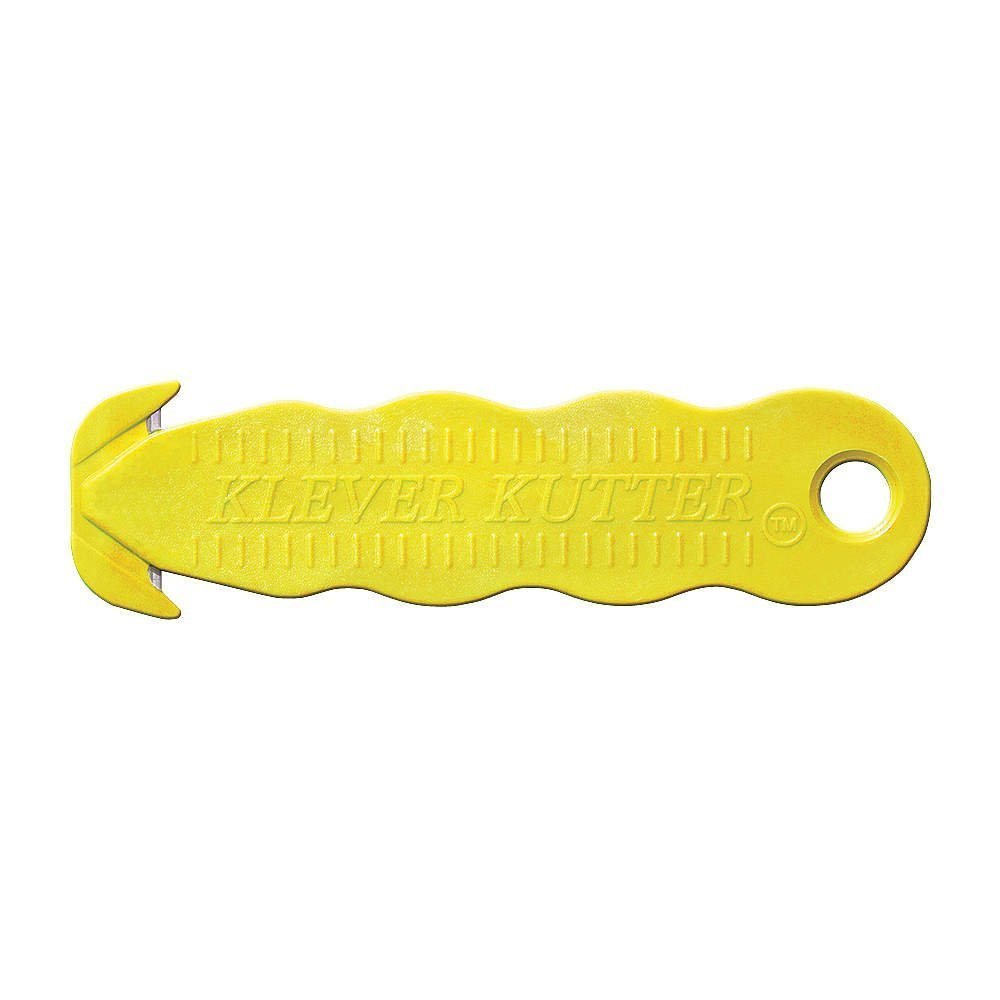 Klever Kutter KCJ-1Y Safety Box Cutter, Yellow, 10-Pack - Walmart.com