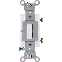 Leviton 1451 15A Toggle Switch in Brown — UL Listed for US Residential ...
