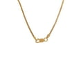 Gold Over Sterling Silver Twisted ROC Chain Necklace 30 Inch - Walmart.com
