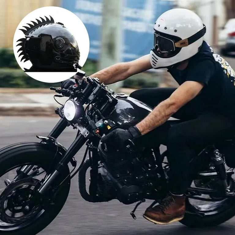 Custom Motorcycle Helmets With Mohawk