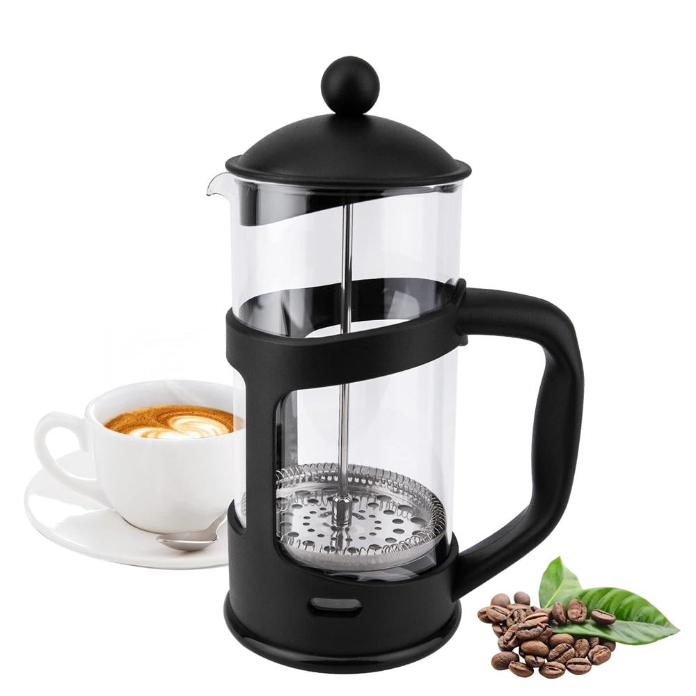Mini French Press Coffee Maker 1 Cups, 12oz Coffee Press, Perfect for ...
