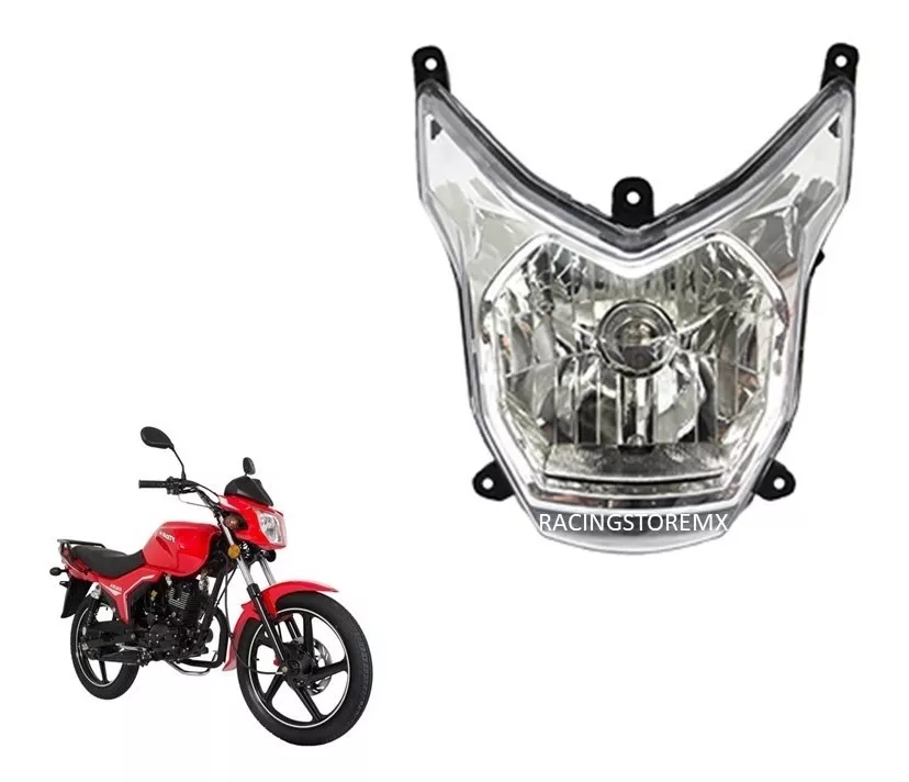 Faro Completo Italika Ft150 Gts Rojo Alta Calidad | Walmart en línea