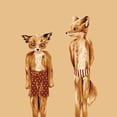 Fantastic Mr. Fox - Ash & Kristofferson Wall Art Print | Wes Anderson ...