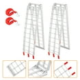 TUFFIOM 2PCS 7ft Aluminum Truck Ramps, 1500 lbs Portable Folding Load ...