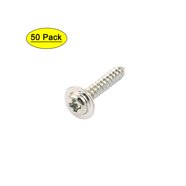 Uxcell M2 x 25mm 304 Stainless Steel Pan Head Screws Nuts w Washers (25 Sets) - Walmart.com