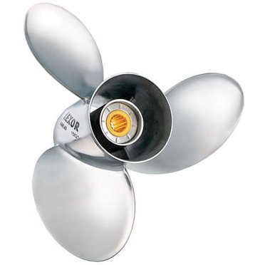 Solas Yamaha 3441-133-19 Titan, Stainless Steel 3-Blade Propeller - Walmart.com