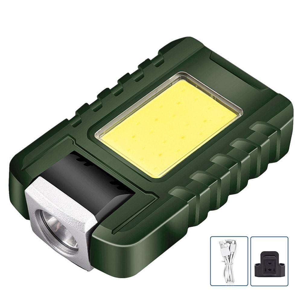 XPG COB Hat Clip Light 500mAh 500LM Tipo-C Linterna recargable Verde ...