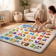 NimbleRest 71"x59" Extra Large Baby Play Mat, Thick Soft Floor Playmat ...