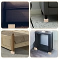 2pcs Furniture Heightening Pads for Bed Riser Table Foot Supports with ...