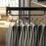 Pull Out Clothes Hanger Rail, Extendable clothes rail for Wardrobe ...