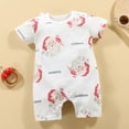 zaveiop Baby Boy Rompers Bamboo Viscose Short Sleeve One-piece Jumpsuit ...