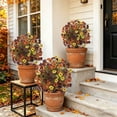 Artificial Flowers Garden Decor Fake Plants Outdoor Planters ...