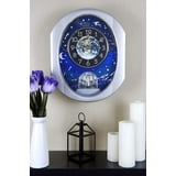 Rhythm Clocks "Peaceful Cosmos II" Magic Motion Clock - Walmart.com