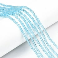 1Strand Electroplate Crackle Glass Bead Strands AB Color Plated Dyed ...