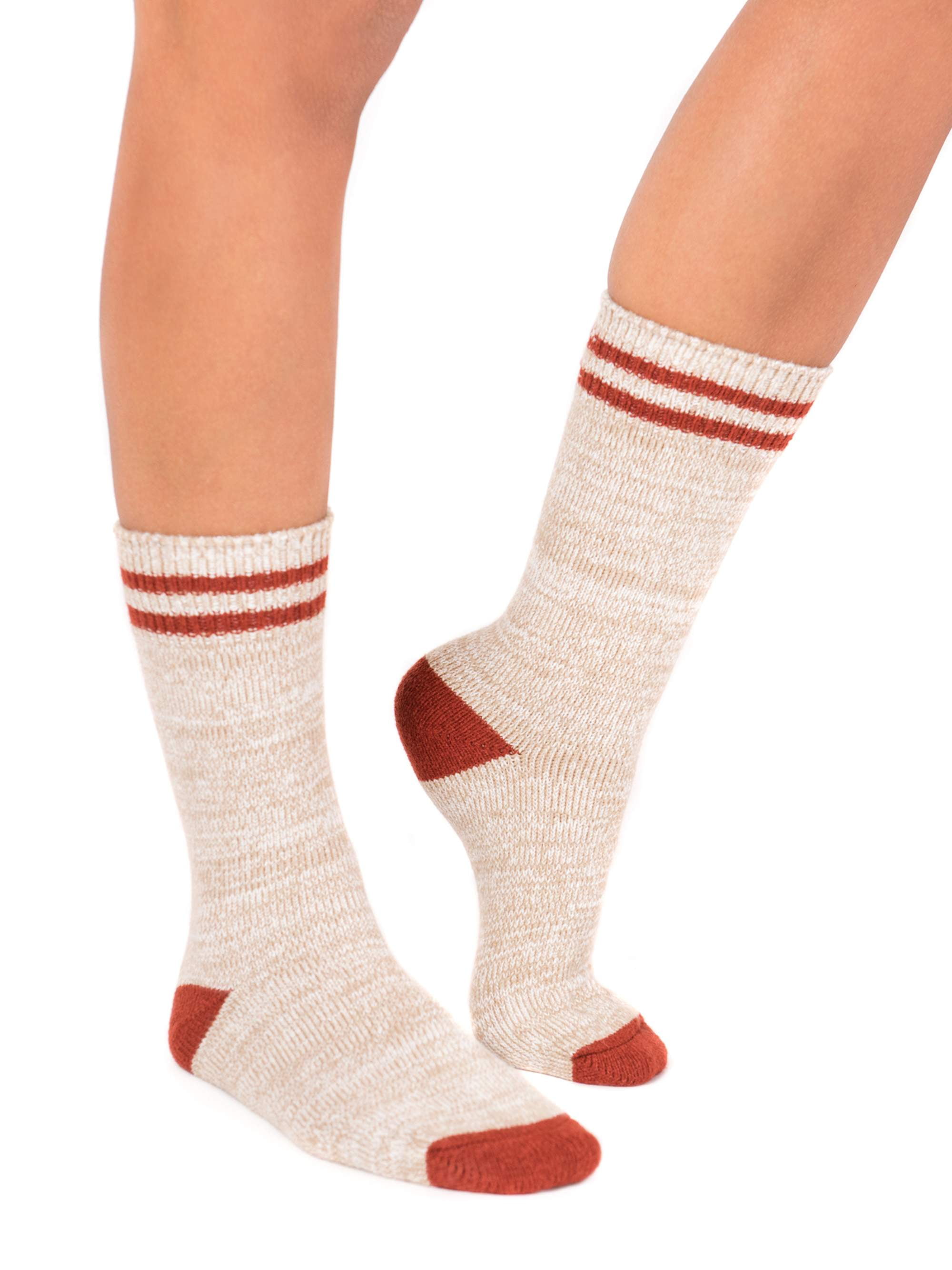 MUK LUKS® Women's 3 Pair Pack Boot Socks - Walmart.com