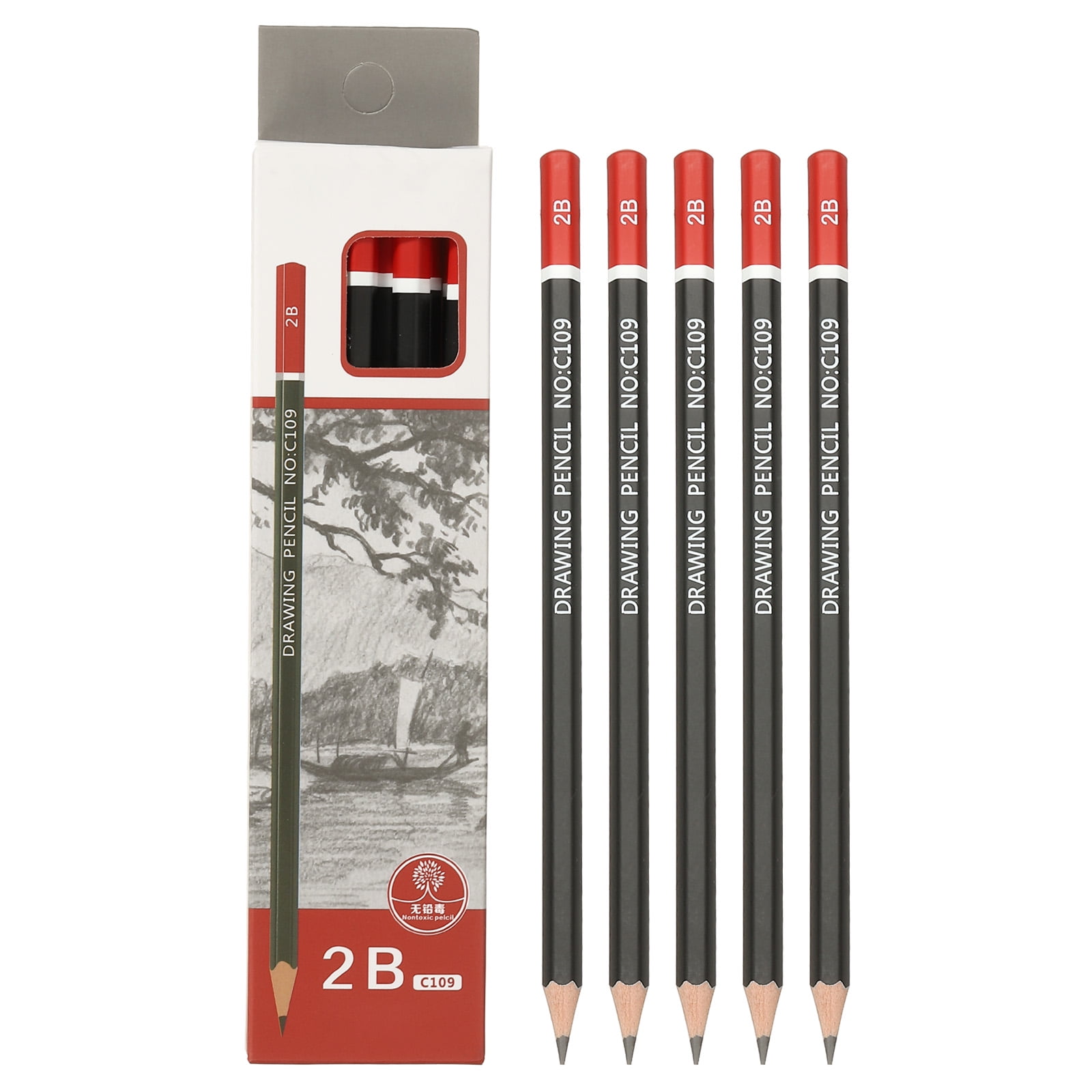Click here for Uxcell 2b Drawing Pencils For Sketching  12pcs Ske... prices