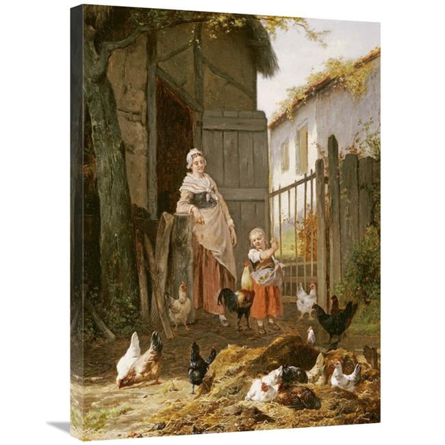 Chickens Art Print Gifts Antique Chickens Wall Art Luxury Framed Fine ...