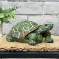 Sunnydaze Terrance the Tortoise Indoor/Outdoor Decorative Statue - 9 ...