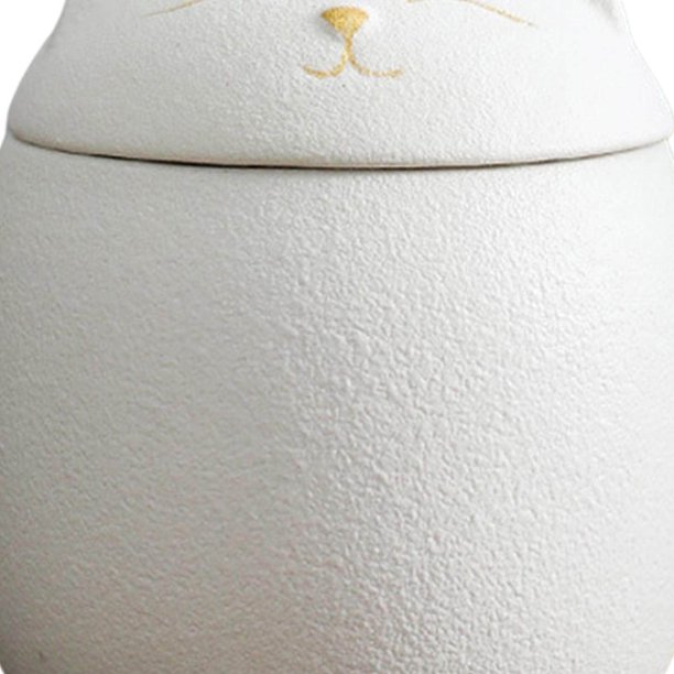 facefd Cat Shape Ceramic Canisters Coffee Sugar Tea Storage for ...