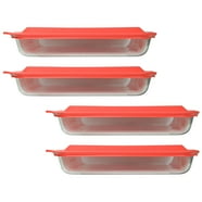 Pyrex Deep Glass Baking Dish with Lid, 7 x 11" - Walmart.com