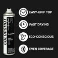 COLORSHOT Premium Multi-Surface Matte Blackout Spray Paint - 10 oz ...