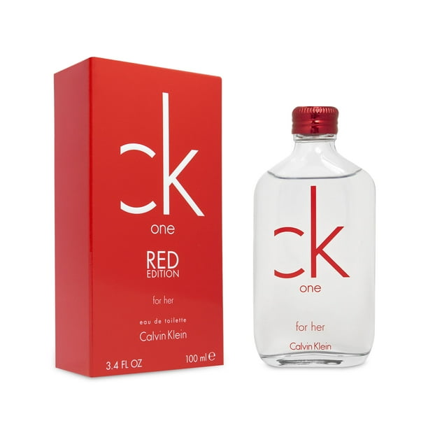Ck One Red For Her 100 Ml Edt Spray Calvin Klein CK One Red Edition EDT ...