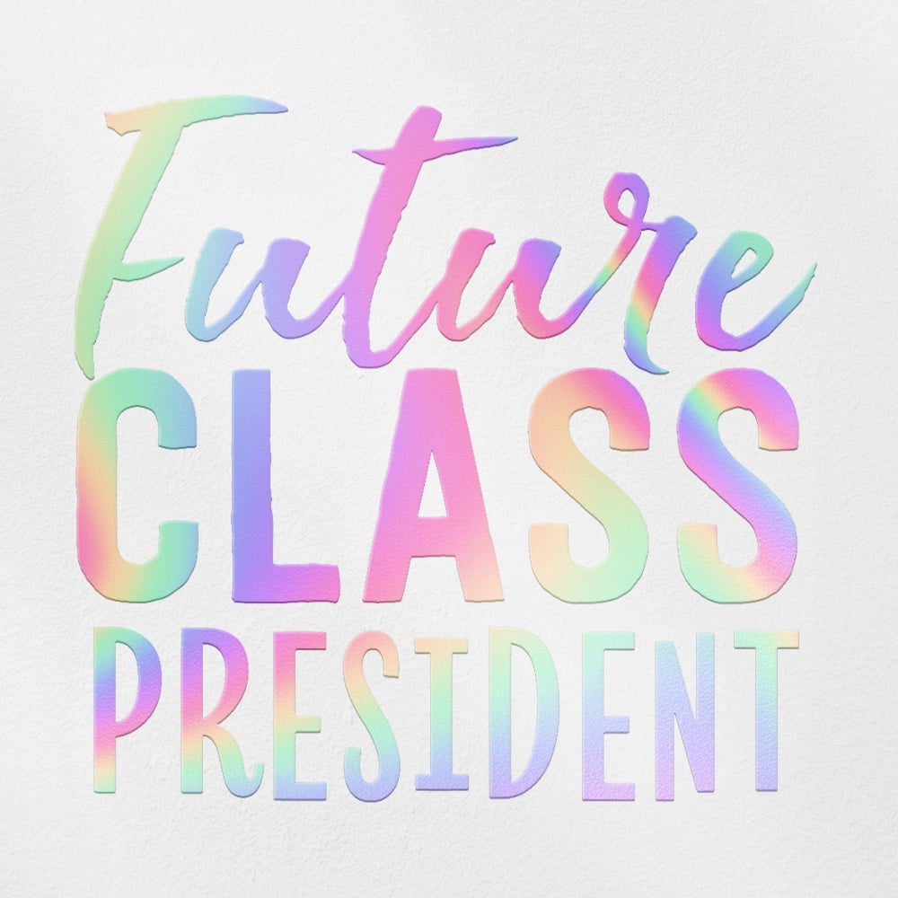Transparent Decal Stickers Of President (Hologram) Premium Waterproof ...