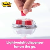Post-it Flags, Red, 1 in. Wide, Desk Grip Dispenser, 200/Pack - Walmart.com