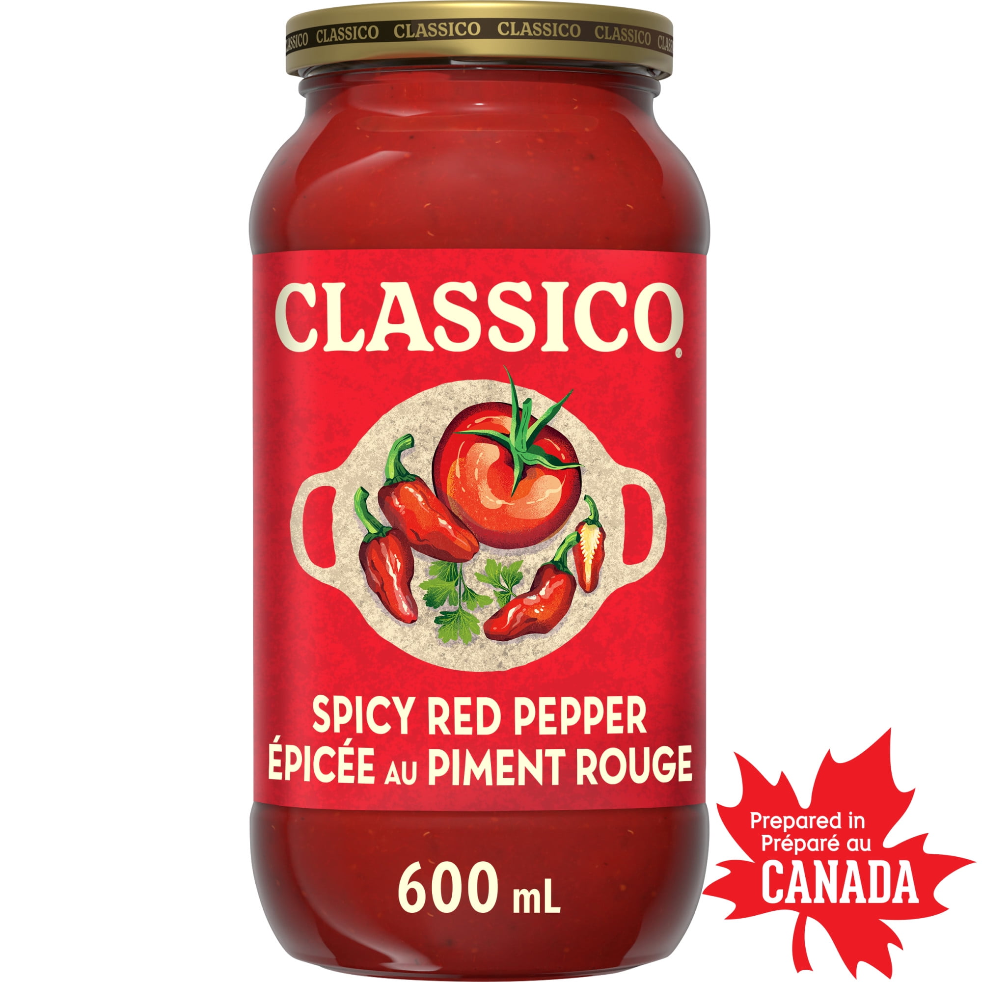 Click here for Classico Spicy Red Pepper Pasta Sauce 600 Ml prices