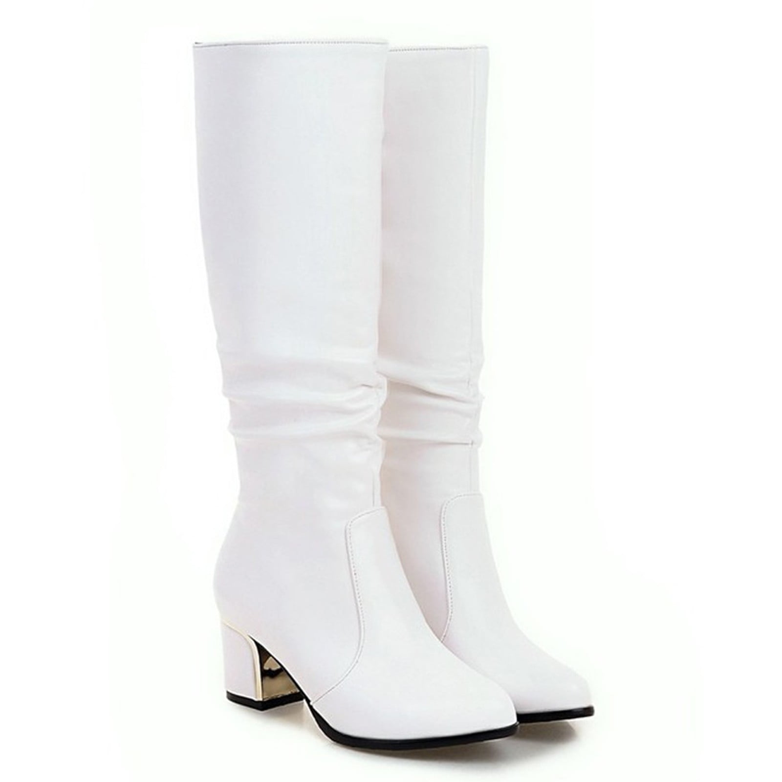 Click here for Egnmcr Womens High-Heels Knee High Boots Women Sho... prices