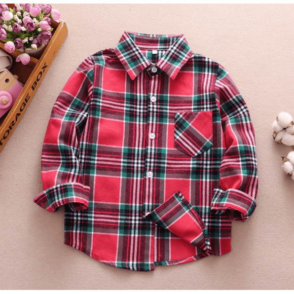Flannel Shirts Girls